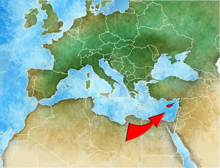 Where is Cyprus Located on the Map